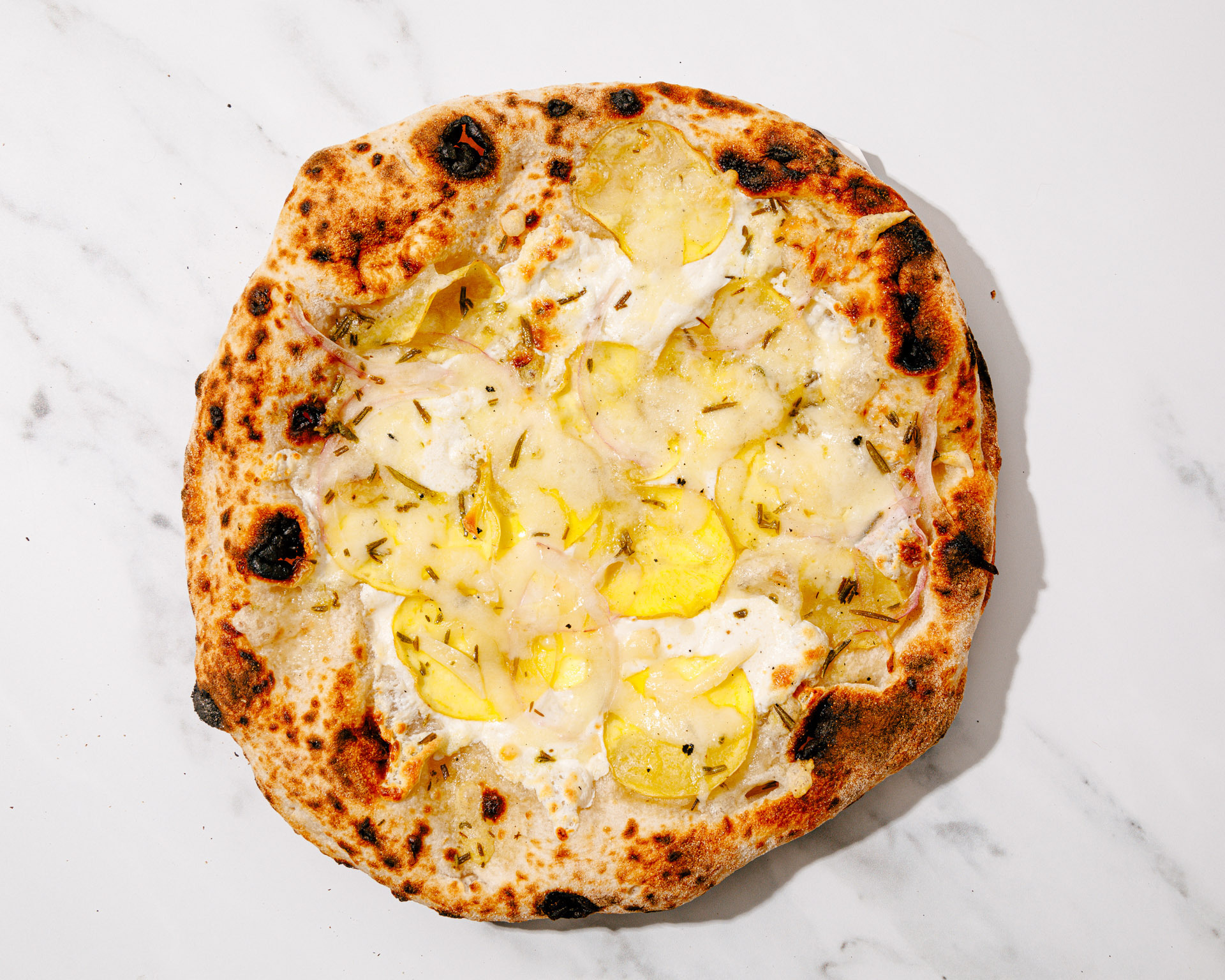 Del Popolo Potato Pizza - Servings 1 pizza — Brava | Brava Home