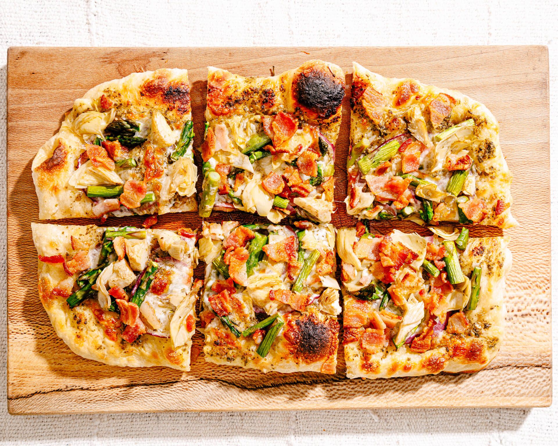 Spring Flatbread Pizza - Serving Size 2-4 — Brava | Brava Home