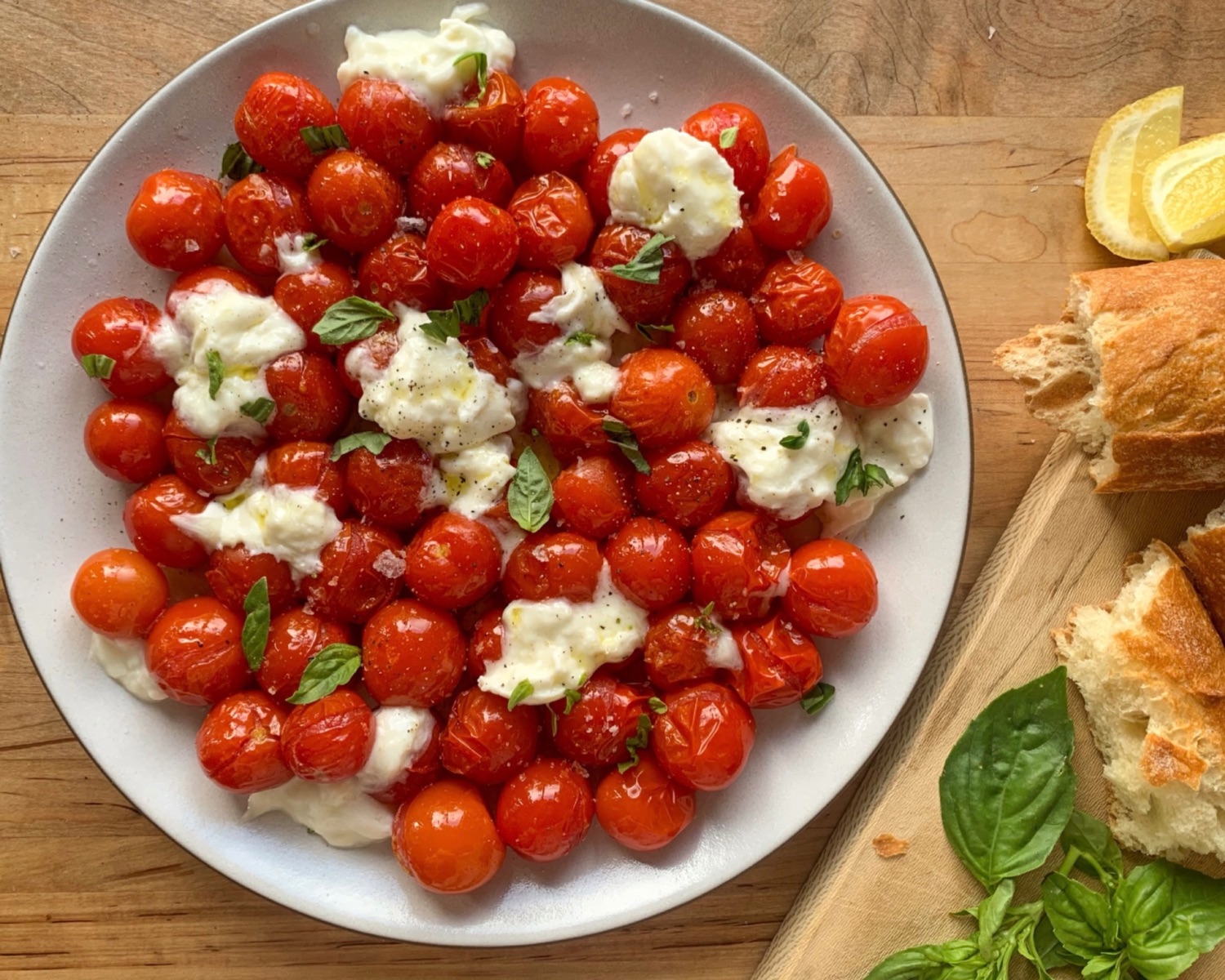 Roasted Tomato Caprese Salad - Servings 4 — Brava | Brava Home